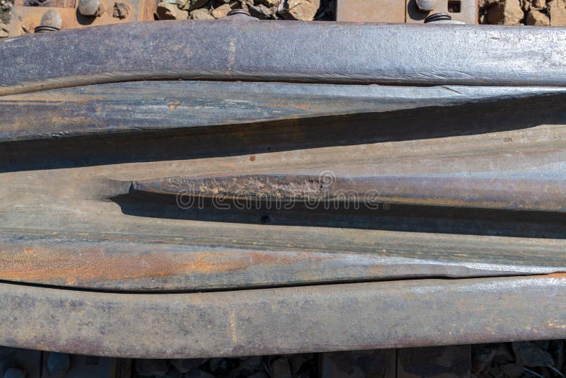 Railroad Split stock photo. Image of springfield, split - 33633614