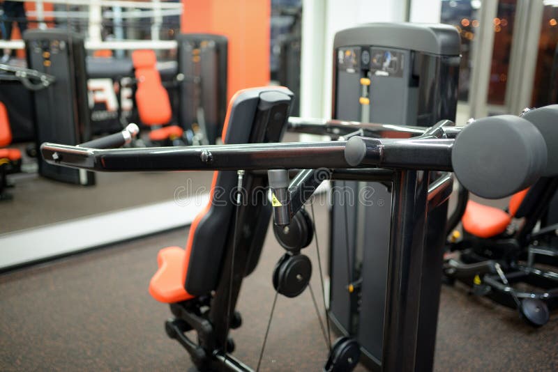 Detail of the Sports Exercise Machine Stock Photo - Image of exercise ...