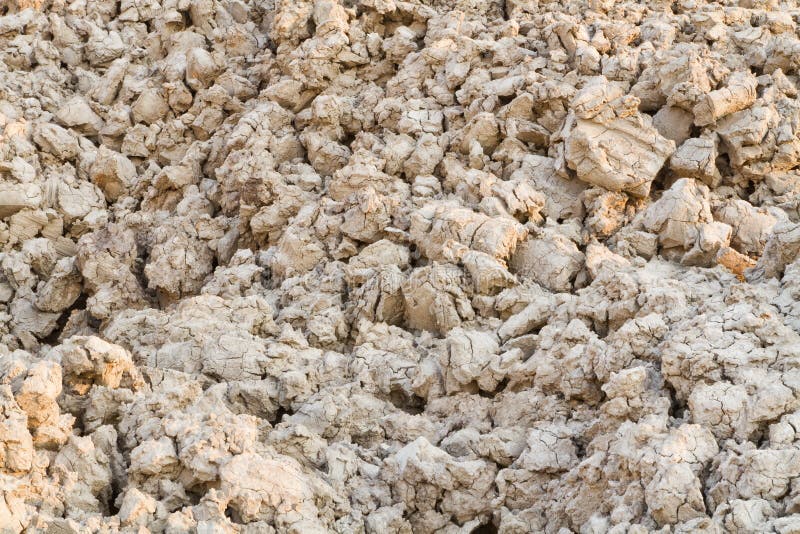 Detail of Stack Dry Clay Surface Stock Image - Image of broken, earth ...