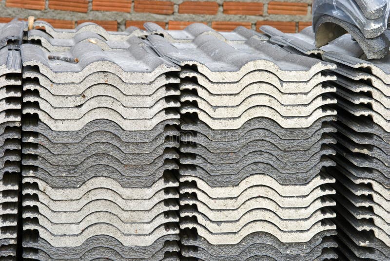 Detail of stack roof tile stock photo. Image of original - 24806764