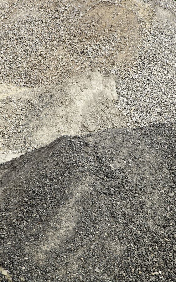 Heap with aggregate stock image. Image of aggregate - 250160763