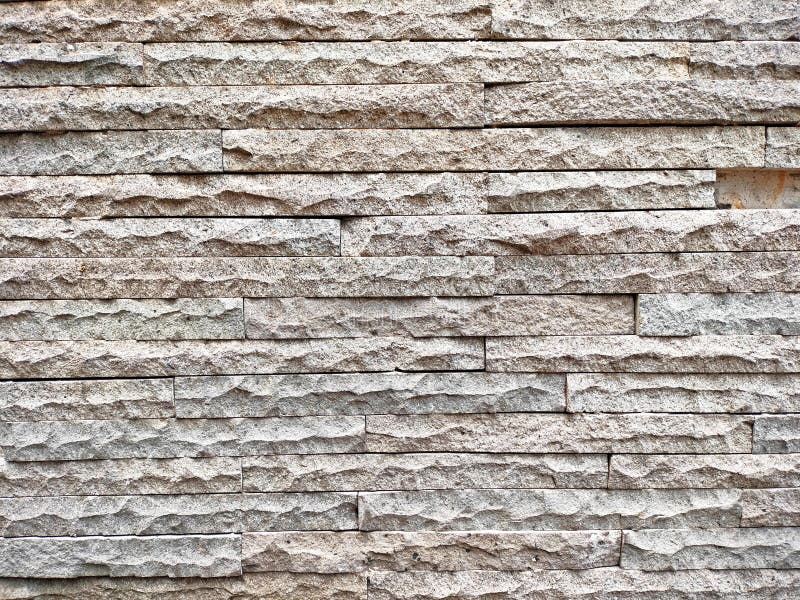 Detail of Stone Wall Cladding Texture, Natural Color Stock Photo ...