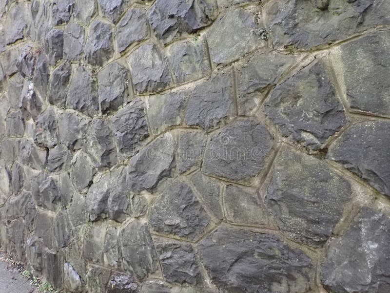 Stone Wall Irregular Shape Texture Stock Image - Image of sandstone ...