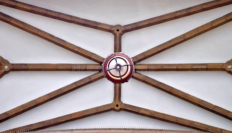 Detail of a Structural Arch in Sacral Architecture. Stock Photo - Image ...