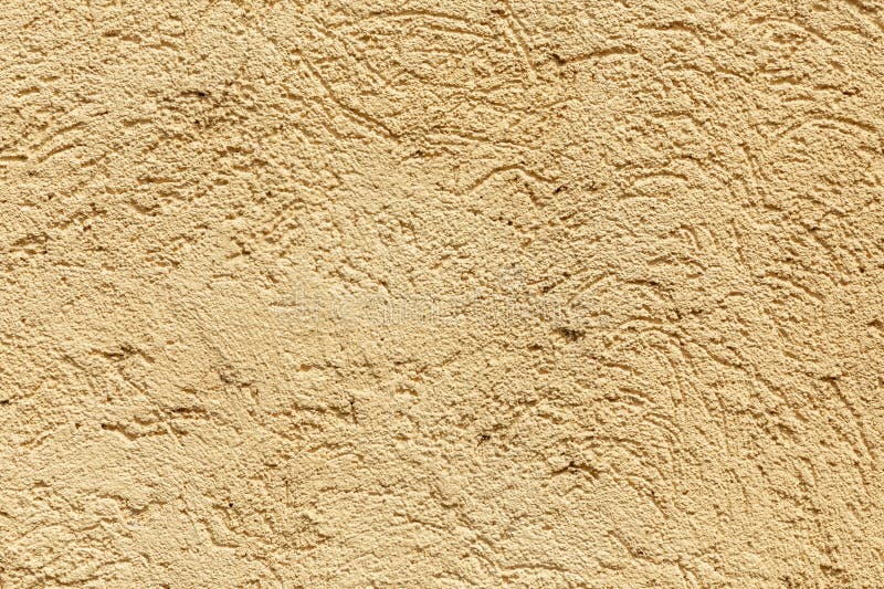 Detail of Structured Mineral Plaster Wall Painted in Orange Stock Image ...