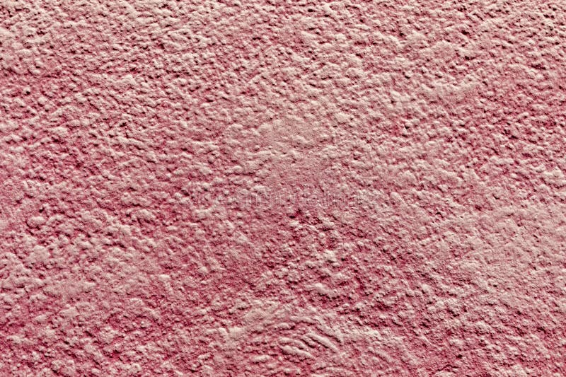 Detail of Structured Mineral Plaster Wall Painted in Ored Stock Image ...