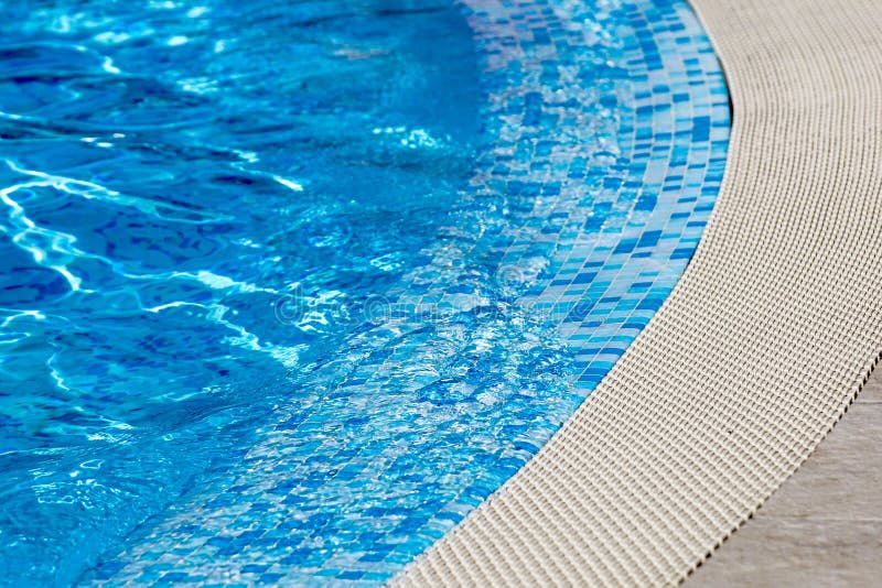 Detail of swimming pool stock photo. Image of tile, stone - 12138902