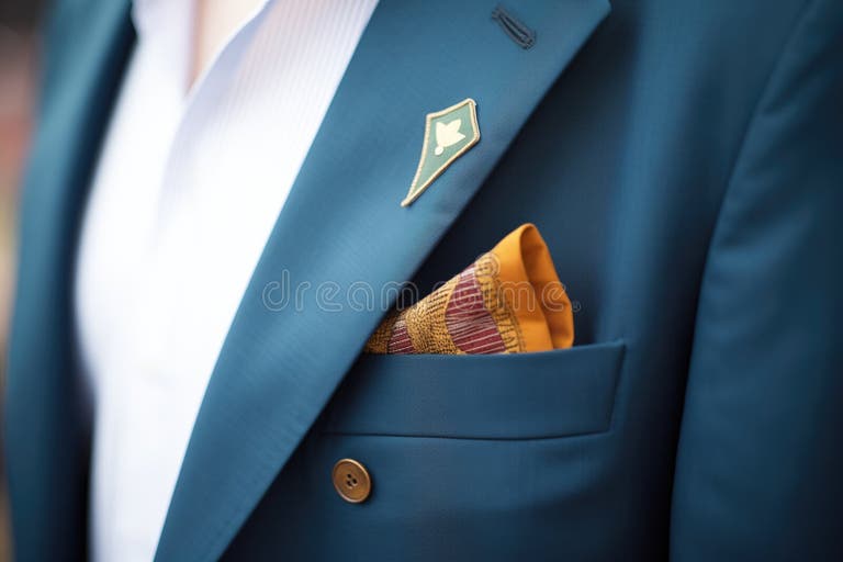 Detail of Tailor Hand-stitching Monogram Inside Jacket Stock Photo ...