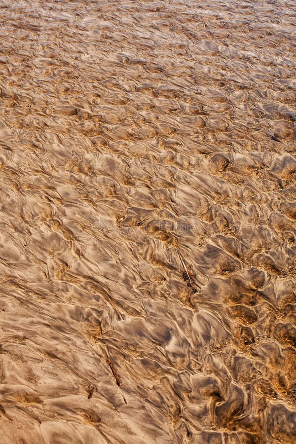 Detail of Textural Patterns in Sand Stock Image - Image of pattern ...