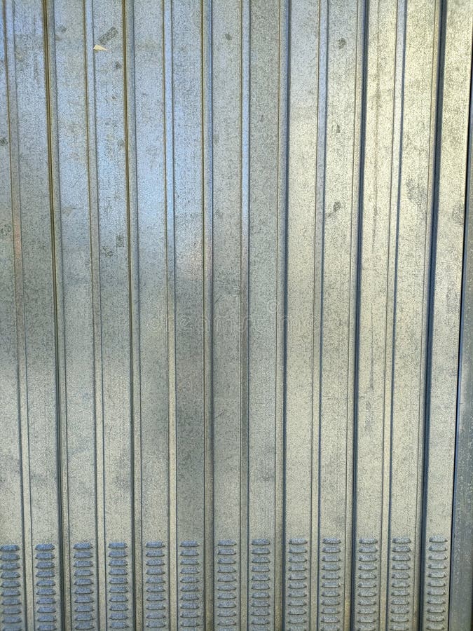 Detail of the Texture of a Metallic Door Stock Photo - Image of doorway ...
