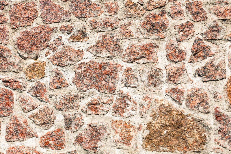Detail Texture of the Old Stone Wall Stock Image - Image of ...