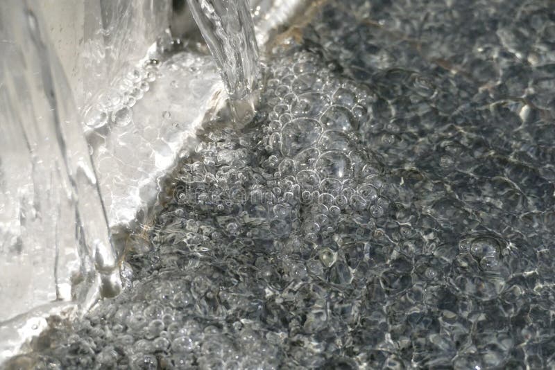 Texture of a Whirling Water in a Pool Stock Image - Image of nature ...