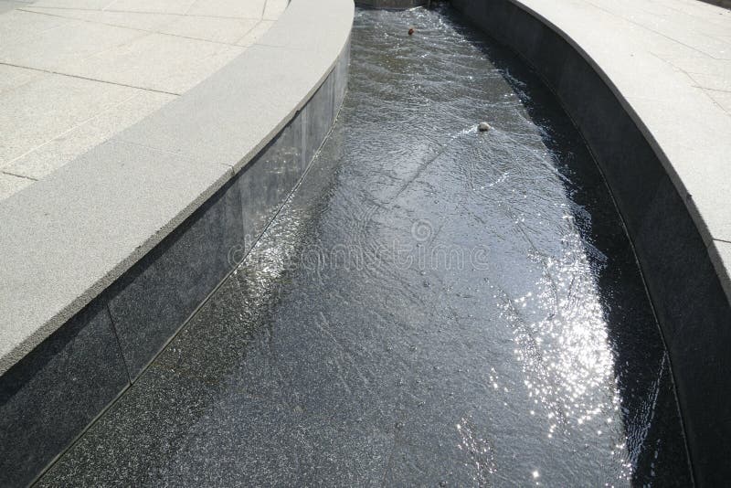 Texture of a Whirling Water in a Pool Stock Photo - Image of clean ...