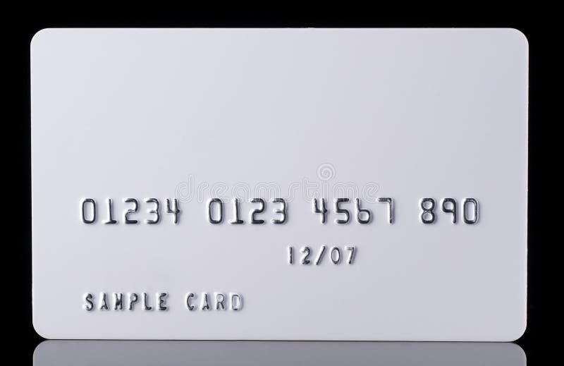 Detail Textured Credit Card on Black Stock Image - Image of reflective ...
