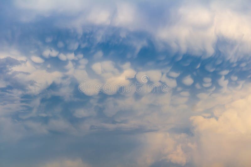 Detail Thunderstorm Cloud Texture with Small Wave. Climate, Weather ...