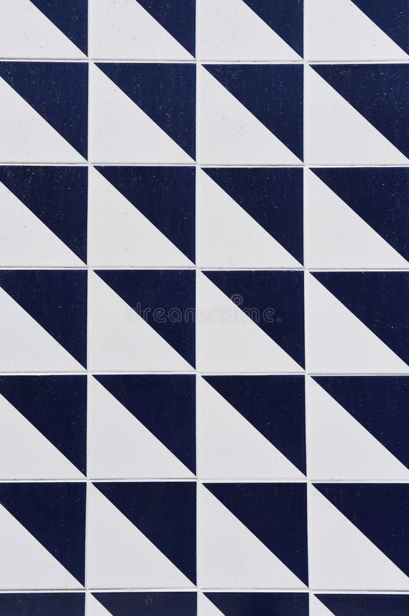 Detail of a Tile with Two Colors Stock Image - Image of patterns ...