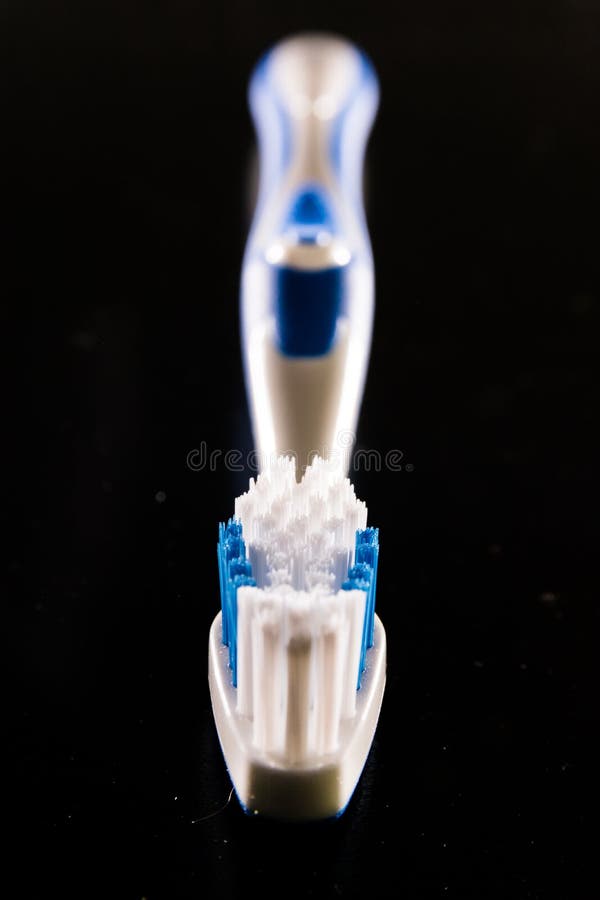 Detail Toothbrush High Contrast Modern Object Dentistry Bristles Stock ...