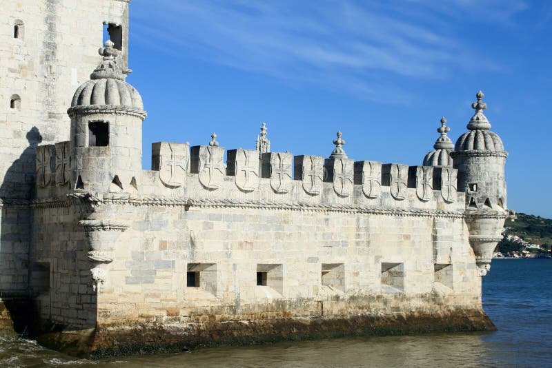 Belem Tower Lisbon stock image. Image of late, architecture - 9652239