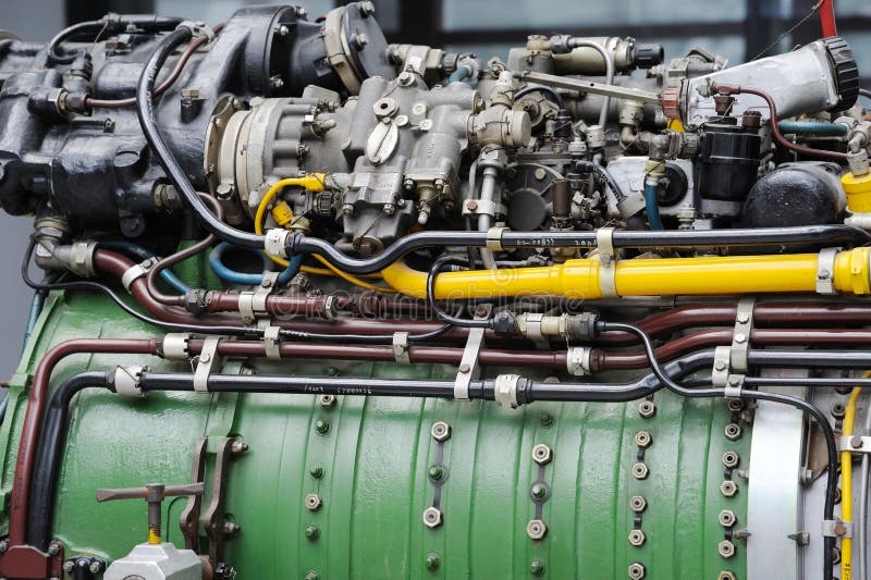 Jet Engine Plumbing stock image. Image of corrosion, pipes - 23195913