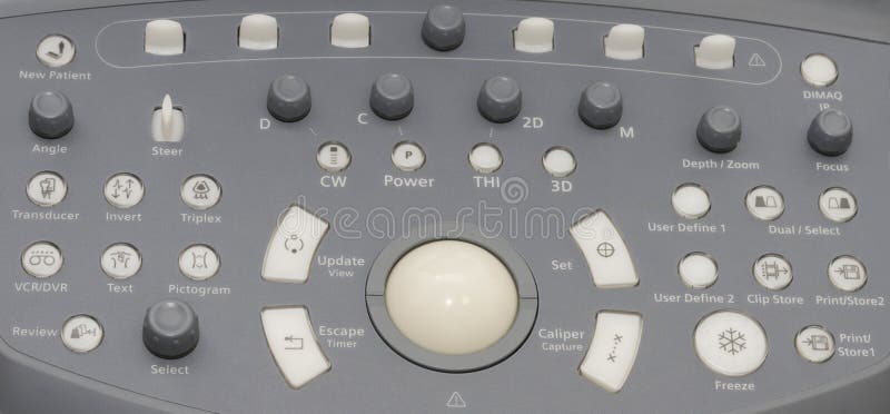 Ultrasound stock image. Image of doppler, instrument - 30074457