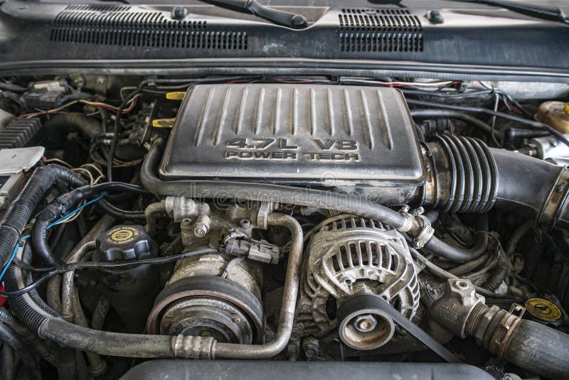 V8 Car engine 2 stock image. Image of legendary, bright - 226092719