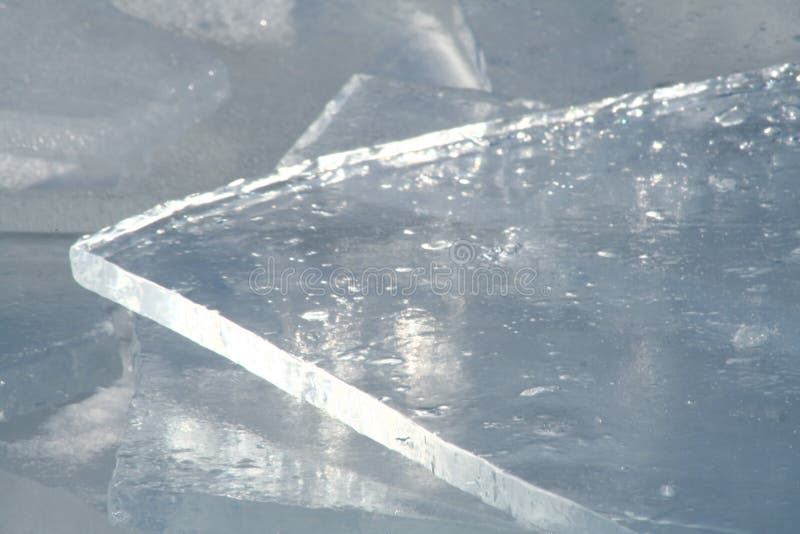 Detail van IJs stock foto. Image of bevroren, vorst, licht - 5445276