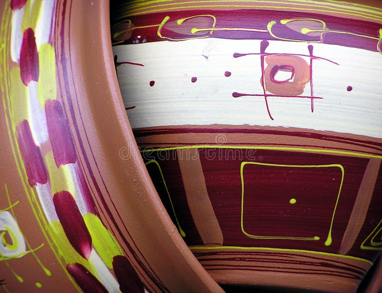 Detail of vase stock photo. Image of pottery, potter, detail - 112652