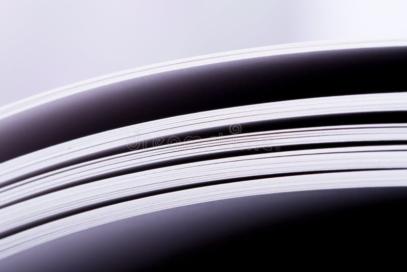 Detail View of Book stock photo. Image of curl, open - 40133500