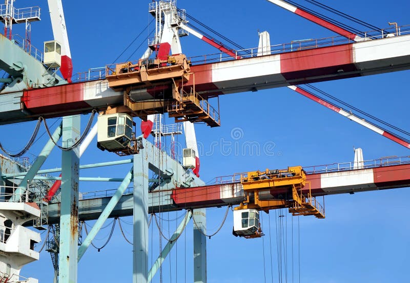 Container Loading Facility stock image. Image of cabin - 25211847
