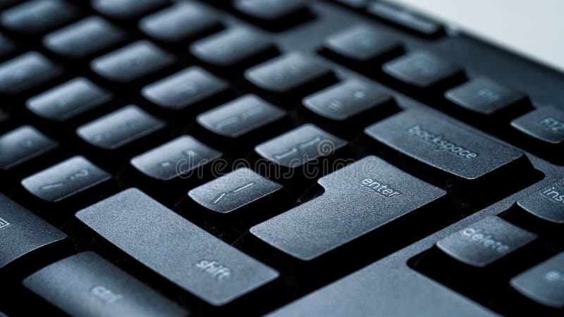 Desktop Computer Keyboard Light Shining Keys Stock Photos - Free & Royalty-Free Stock Photos ...