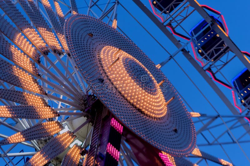 Ferrris wheel stock image. Image of leisure, attraction - 98243431