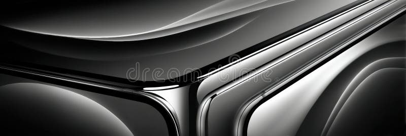 Detail View of Sleek Edge Screen Curves Reflecting Ambient Light in a ...