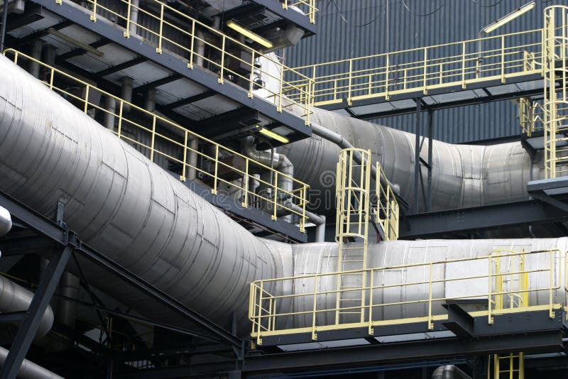 Burning factory. stock photo. Image of danger, construction - 41674588