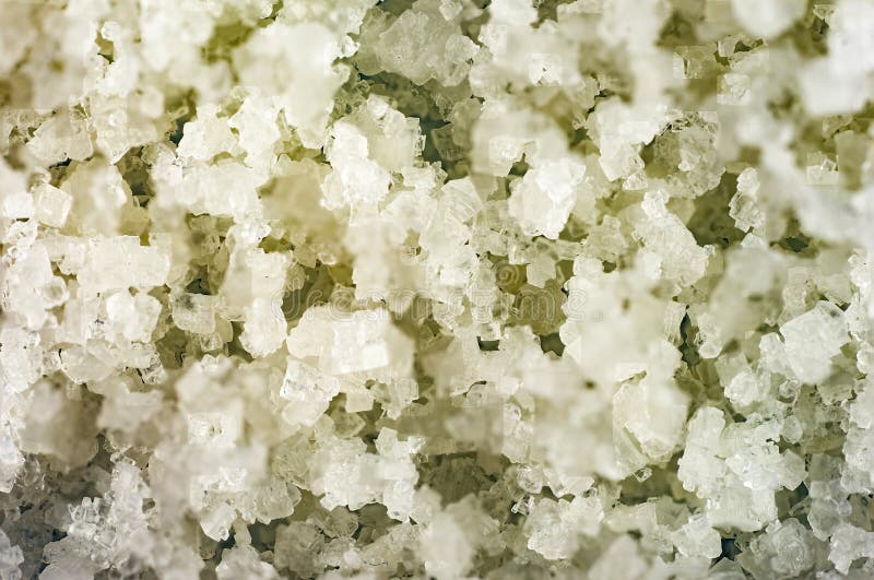 Detail of White Coarse Salt Pile of Salt Flats Stock Image - Image of ...