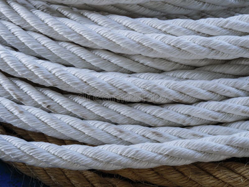 White nautical rope stock photo. Image of rope, vacation - 274964