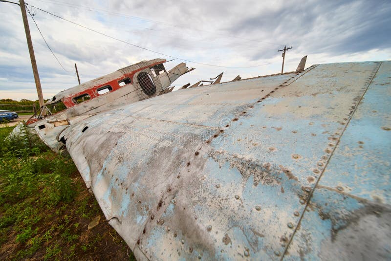 Airplane Wing Texture Asset of Sheet Metal with Bolts and Overlapping ...