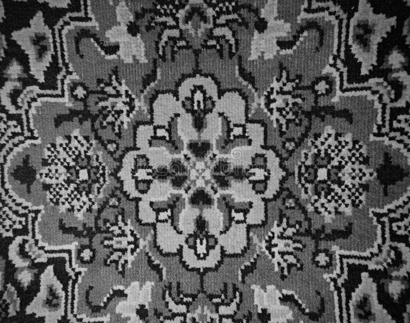 Old Worn Carpet in Detail. Weaving Texture Stock Photo - Image of decor ...