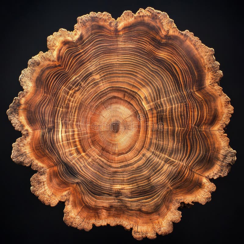 A Detailed, Abstract Image of a Tree Stump or Nature Pattern, Serving ...