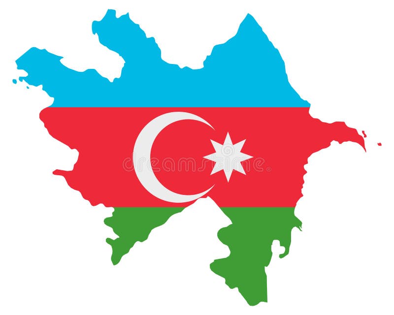 Flag in map of Azerbaijan stock vector. Illustration of marketing ... Flag in map of Azerbaijan stock vector. Illustration of marketing ...