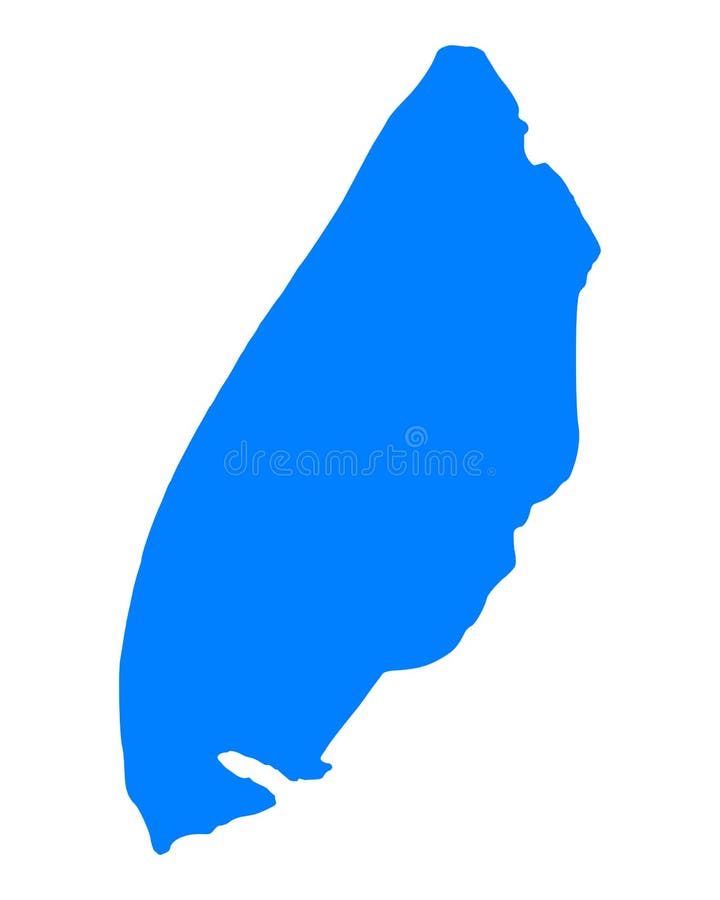Map of Texel stock vector. Illustration of texel, island - 111311094