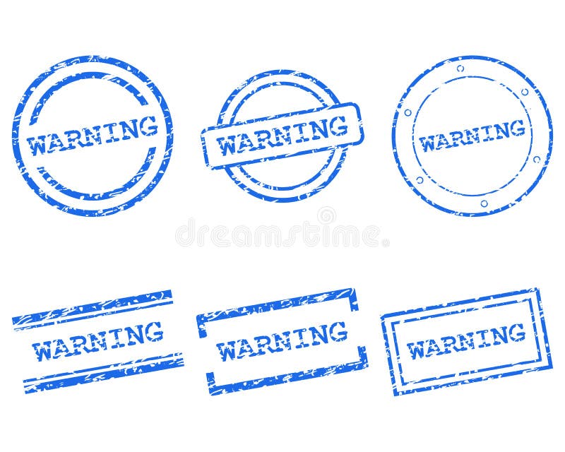 Warning Stamps Stock Illustrations – 2,562 Warning Stamps Stock ...