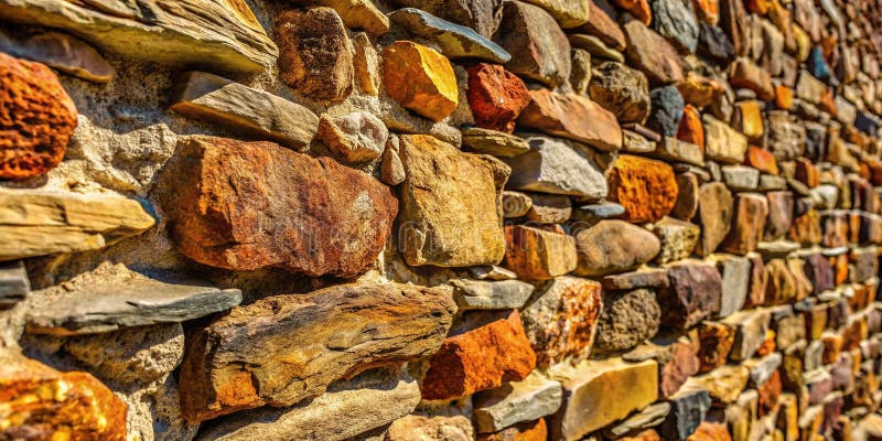 Detailed Aged Stone Wall Texture Rustic Natural Masonry Background for ...