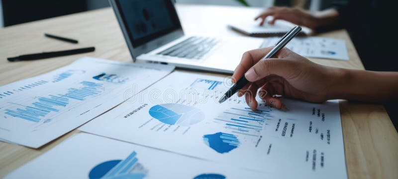 The Detailed Analysis of Financial Reports and Charts in a Modern ...