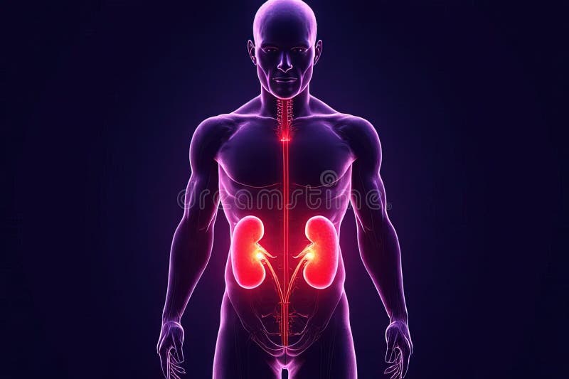 Comprehensive Human Kidney Anatomy Diagram Detailed Internal Organ ...