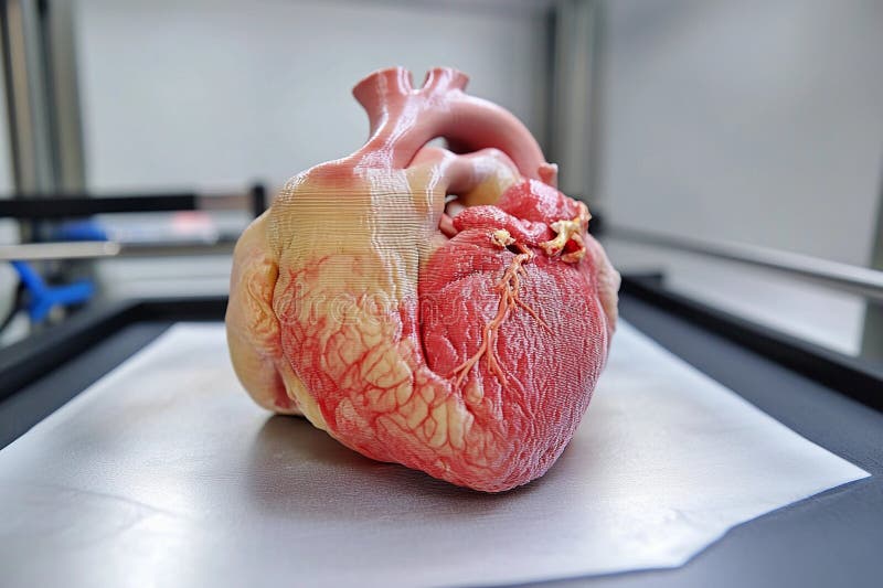 Three-dimensional Anatomical Heart Model Displayed in a Laboratory ...
