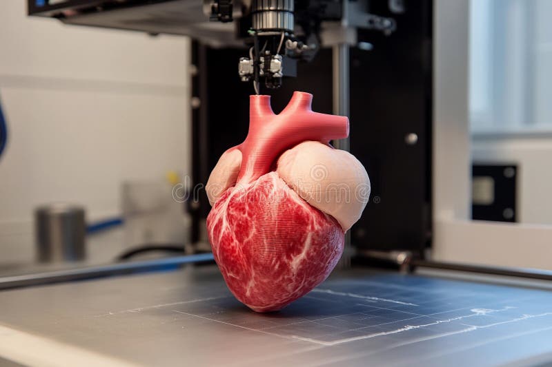 Three-dimensional Anatomical Heart Model Displayed in a Laboratory ...