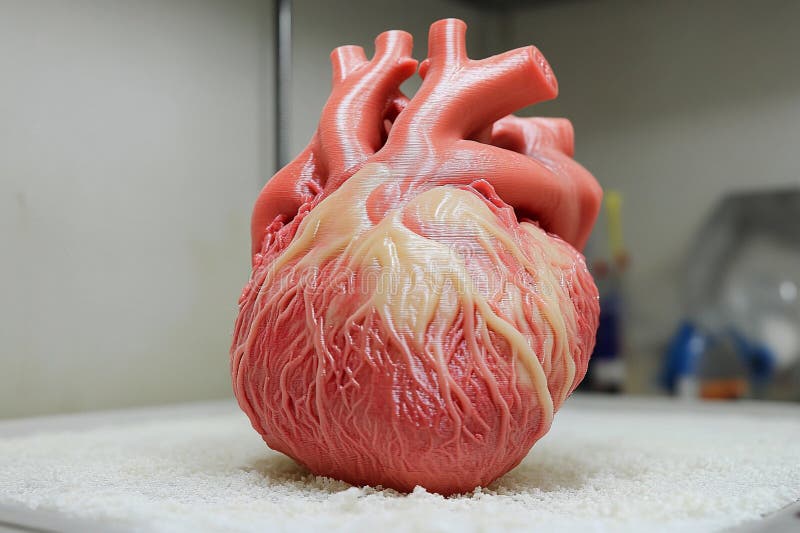 Three-dimensional Anatomical Heart Model Displayed in a Laboratory ...