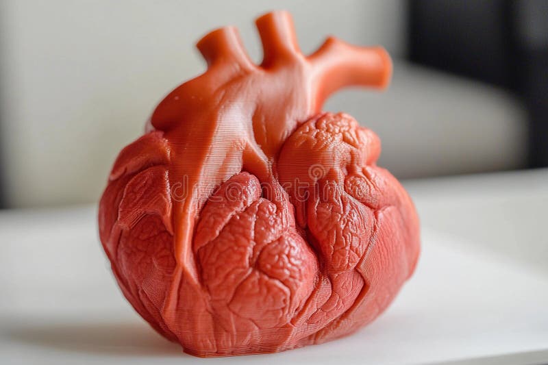 Three-dimensional Anatomical Heart Model Displayed in a Laboratory ...
