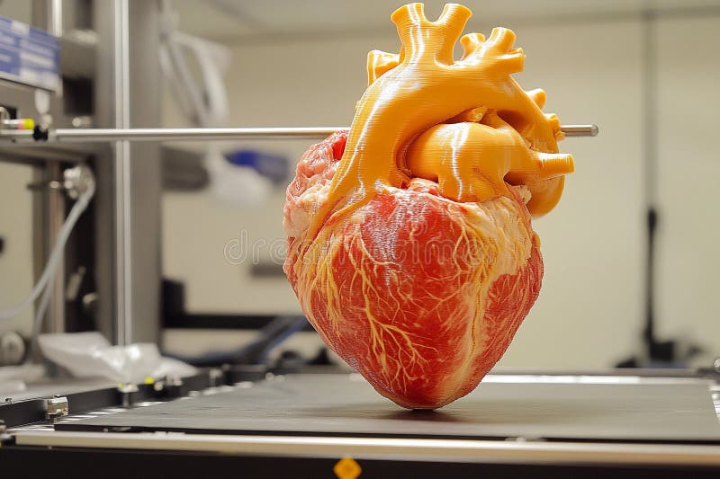 Three-dimensional Anatomical Heart Model Displayed in a Laboratory ...