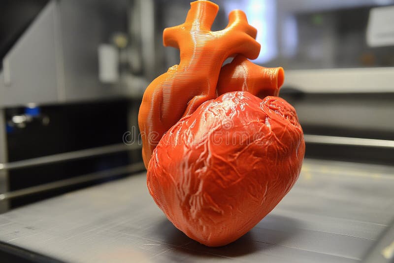 Three-dimensional Anatomical Heart Model Displayed in a Laboratory ...